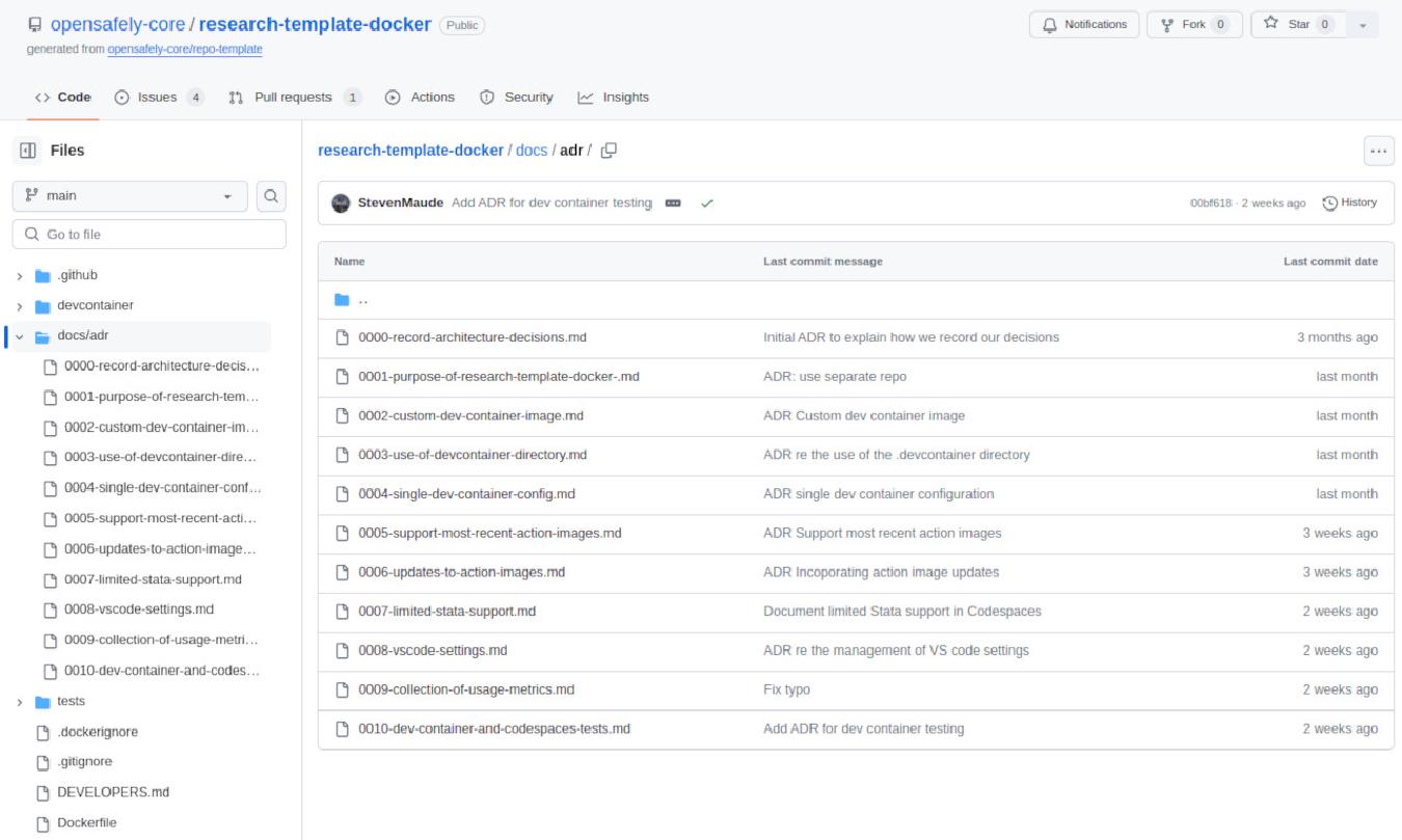 Recording technical decisions using ADRs | Bennett Institute for ...