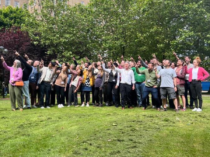 Sometimes, the work is getting to know the people you work with ...