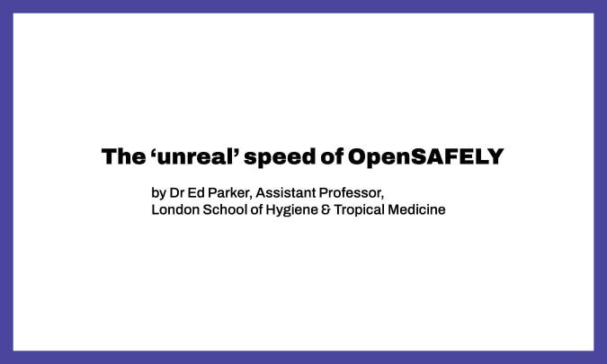 The 'unreal' speed of OpenSAFELY | Bennett Institute for Applied Data Science